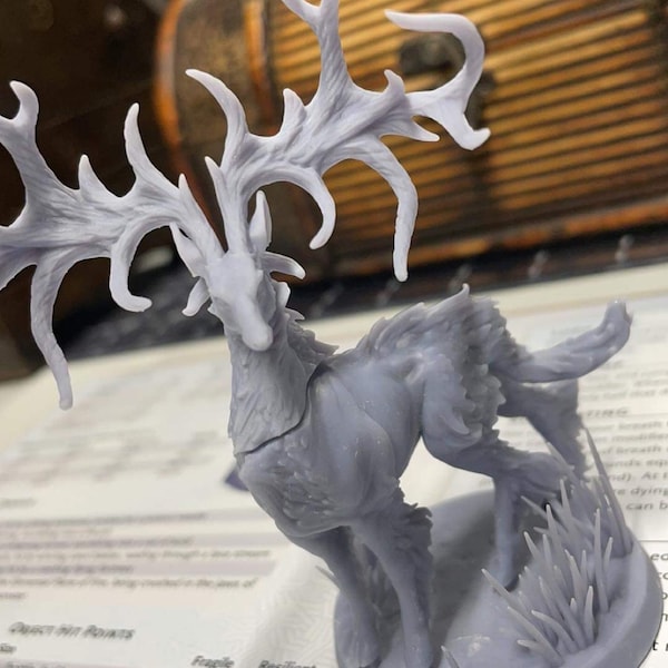 Stags - Fantastic Elk - Buck Deer Mini Monster Mayhem Wargaming ...