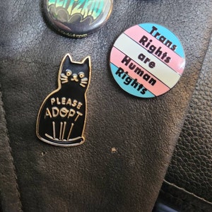 Trans Rights Are Human Rights Enamel Pin - Etsy