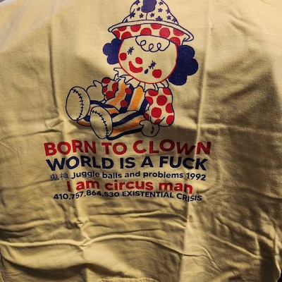 Retro Clowncore Clothing / Circus Clown Shirt / Clowncore Shirt ...