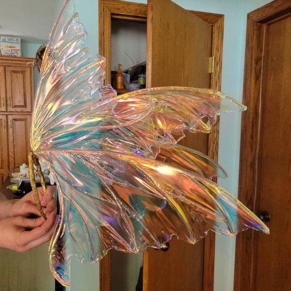 SYLPH WINGS Iridescent Fairy Wings - Etsy