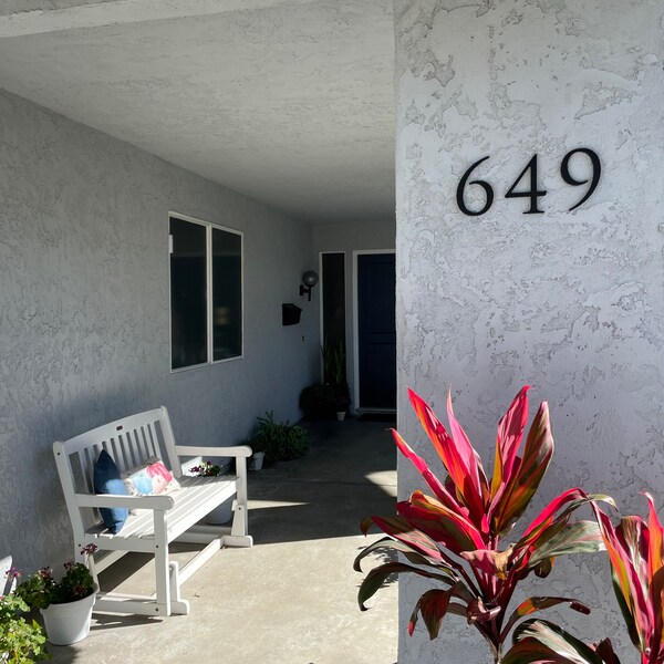 5 Inch Classic House Numbers Letters - Etsy