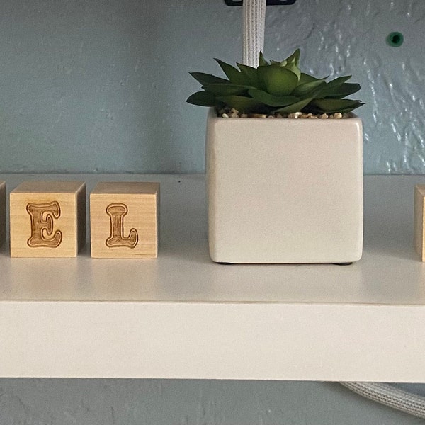 Personalized Blocks, Custom Alphabet Blocks, Personalized Wooden Blocks ...