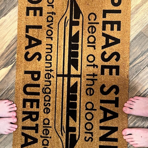 Welcome Doormat,custom Welcome Script Doormat,custom Doormat, Extra ...