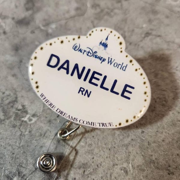 Customized Disneyland Legacy Name Tag, Disneyland Lapel Pin, Disneyland ...