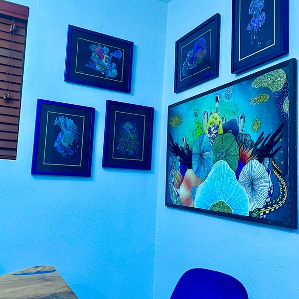 Tulip Painting Original Watercolor Flower Art Floral Artwork Tulips ...