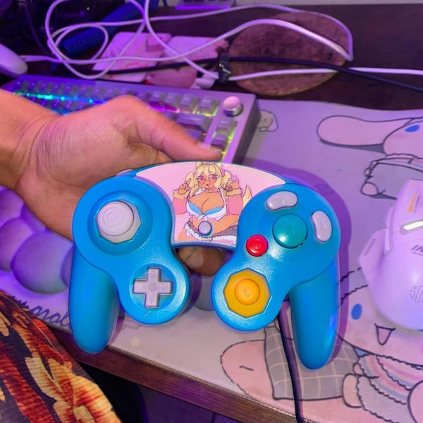 Nintendo Gamecube Controller Skin / Decal / Sticker - Custom Image - Etsy