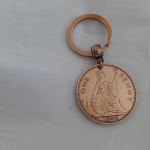 1969 British Five New 5p Coin Keyring 53rd Birthday Gift - Etsy UK
