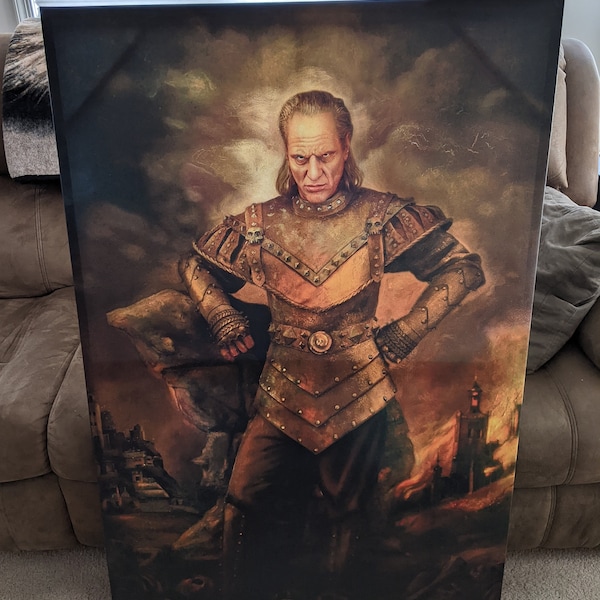 Vigo the Carpathian From Ghostbusters 2 Outdoor Vinyl (grommets or Pole ...