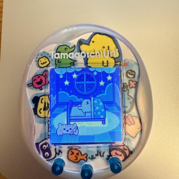 Tamagotchi Uni Custom FRONT SHELL / Tansparent / Pearlescent / Glitter ...