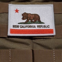 Fallout Inspired NCR Style Patch With 2.5"x3.5" Hook and Loop Backing ...