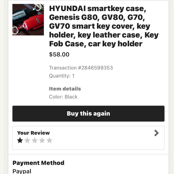 GENESIS G80, GV80, G70, GV70 GV60 Smart Key Cover, GENESIS Key Fob, Key ...