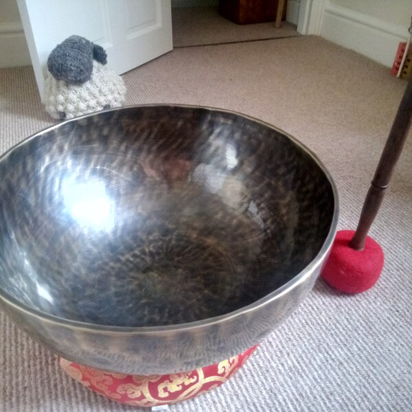 34 Inch Tall Tibetan PRAYER WHEEL • BIG Size Buddhist Prayer Wheel ...