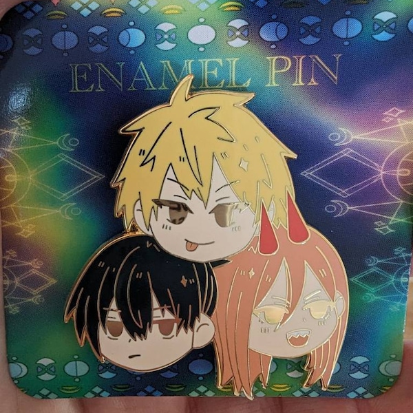 Anime Trio Pins - Etsy