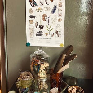 Printable Nature Stickers 80 Digital DIY Printable Stickers - Etsy