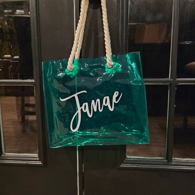 Custom Name and Letter Bag, Personalized Bag for Mother's Day, Initial ...