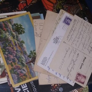 25 Antique and Vintage Postcards Random Lot From the 1920s - Etsy