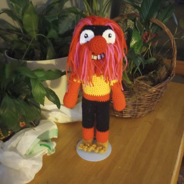 Crochet Muppets PDF 3-pattern Bundle - Animal Muppet, Swedish Chef ...