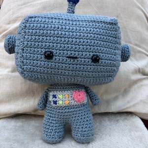 PATTERN: Cuddle-sized Beep and Boop the Robot Twins Amigurumi ...