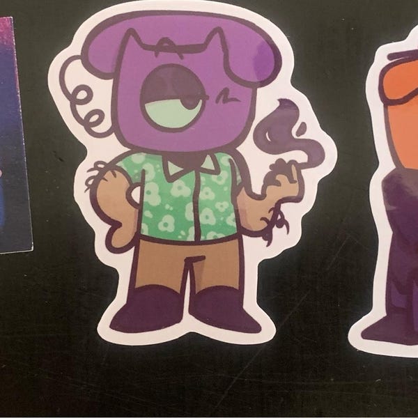 Freak Vinyl Stickers | 1.5 in / 38.1 Mm - Etsy