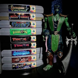 Atari 5200 Sticker End Labels for All 154 Custom Game | Etsy