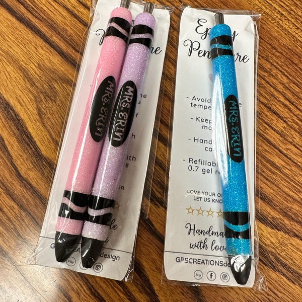 Rated R Pen Set, Seven Days Pens, Glitter Pens, Snarky Pens, Sassy Pens ...