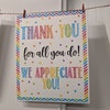 Appreciation Week Printable Sign Teacher and Staff Employee, Instant ...