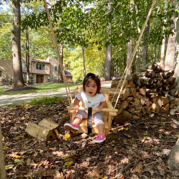 Recycled Tire Swing Kit/tree Swing/tire Swing/wood Tree Swing - Etsy