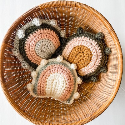 Boho Celestials Rattle Duo Crochet Pattern Crochet PDF Pattern Moon ...