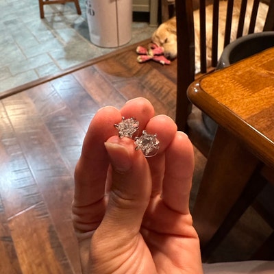 925 Silver Earring Mounting Earring Setting for Pearl and - Etsy