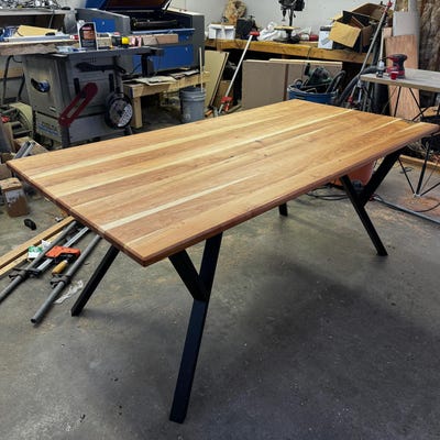 Metal X Legs DIY Steel Legs for Dining Table or Desk - Etsy