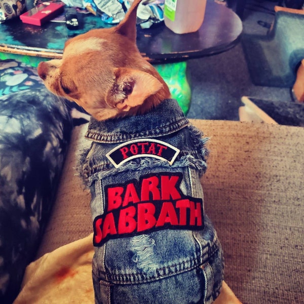 Embroidered Metal Patches for Dogs - Custom Designed Patches for Dog ...