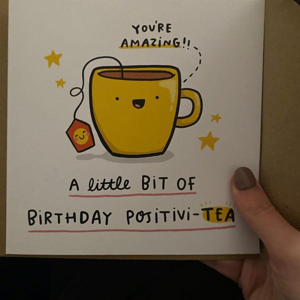 Thank You for Being Your Incredible Self Card Thank You Card, Birthday ...