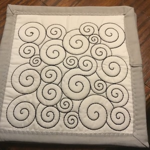 Quilting Background Embroidery Design Set. Quilt Block Pattern ...