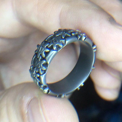 Endless Motion Rotating Cogs in a Moving Gear Mechanism for Fidgeting ...