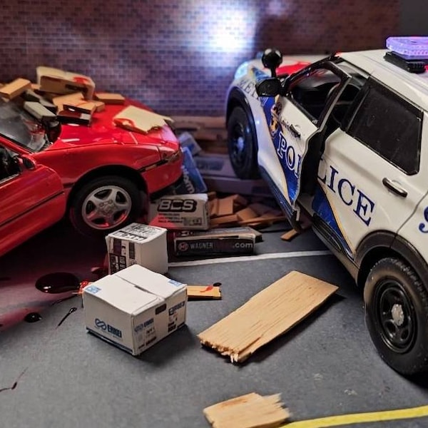 Instant Download 40 Printable Boxes 1/32 Scale (diorama Garage ...