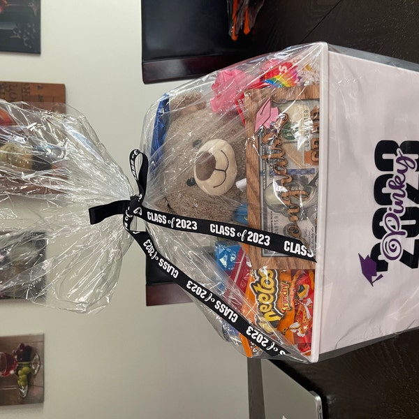 Off to College Gift Basket | the Adventure Begins | College Starter Kit ...