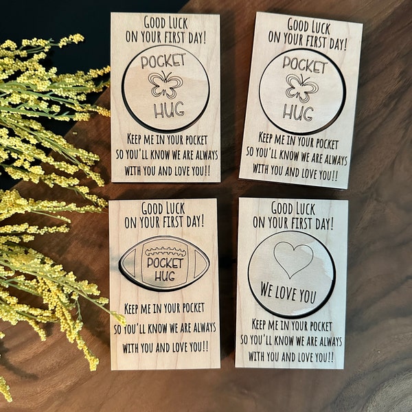 Pocket Hugs Digital File, Affirmation Messages, Back to School, Kids ...