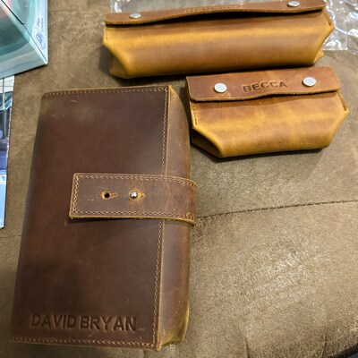 Leather Charger Holder Macbook Airtag Charger Case Macbook - Etsy