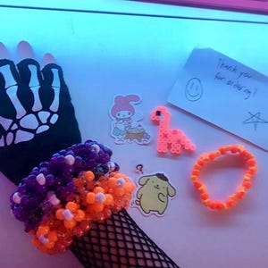 3D X-base Kandi Cuffs - Etsy