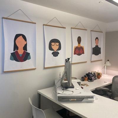 MACK Portrait Poster Printable Wall Art Illustration - Etsy