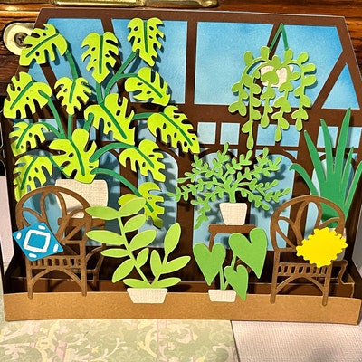 Antique Stove Pop up Card SVG 3D Papercut SVG Card Cut - Etsy