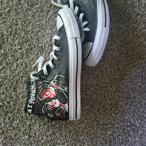 Hand Painted Custom Shoes Converse Art - Etsy