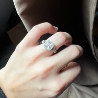 Infinity Crossover Art Deco Engagement Ring Diamond Band - Etsy