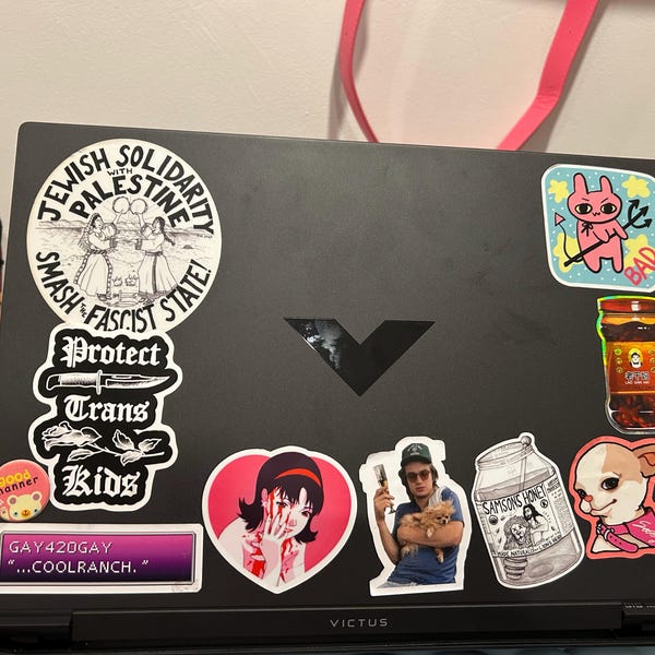 Bug in a Ball Sticker | Creepy Cute Isopod Girl Art on Waterproof Vinyl ...