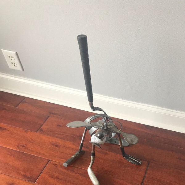 Golf Putter Recycled Dog Yard Art Garden Sculpture Upcycle - Etsy