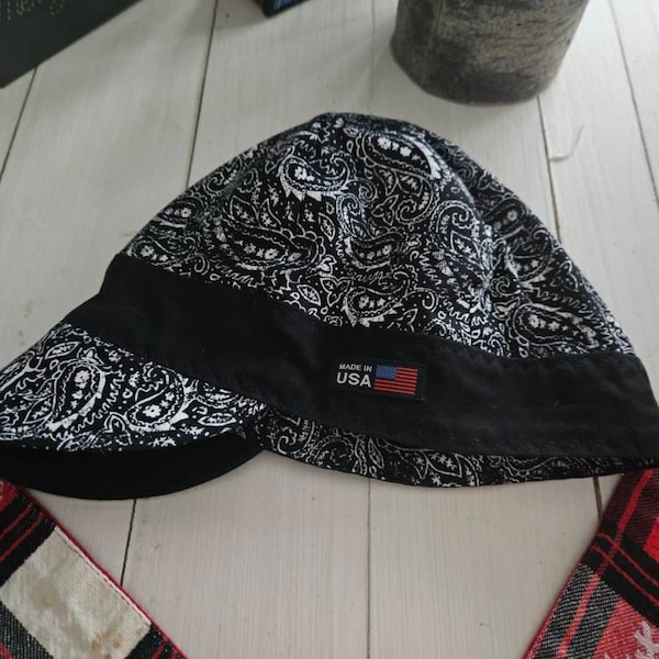Blue Engineer - 100% Cotton Welding Cap - Etsy