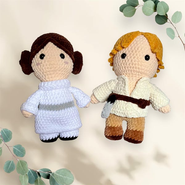 PATTERN LUKE SKYWALKER Star Wars - Tribute (crochet Pattern in English ...