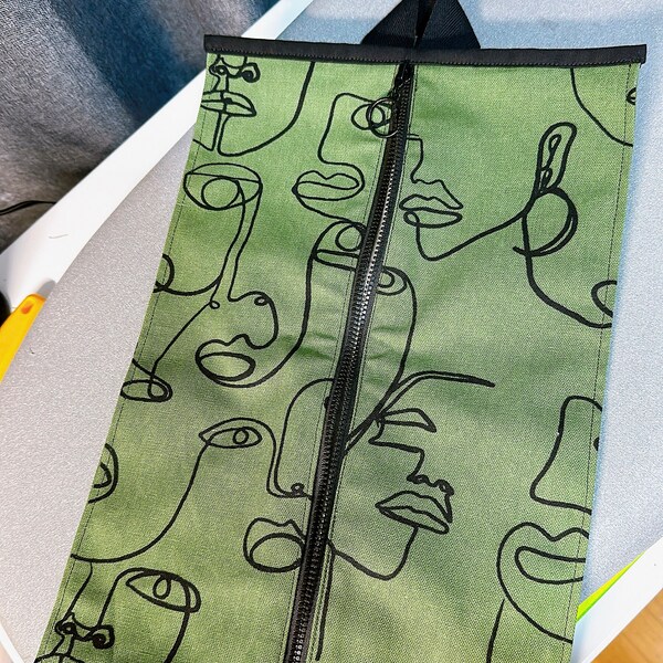 Folded Zip Pouch | Canvas Bag | Sewing Pattern Tote | PDF Pattern | 3 ...