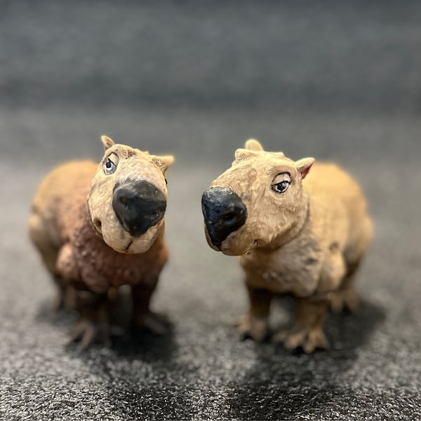 Capybara Digital .STL File for 3d Printing, Articulated Fidget Figure ...