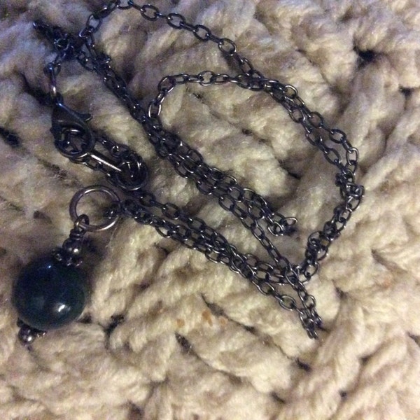 Bloodstone Necklace, Witches Stone, Wiccan Necklace, Witch’s Necklace ...